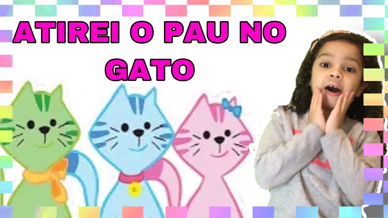 Atirei o pau no gato #musicainfantil Diário da Nicole - YouTube