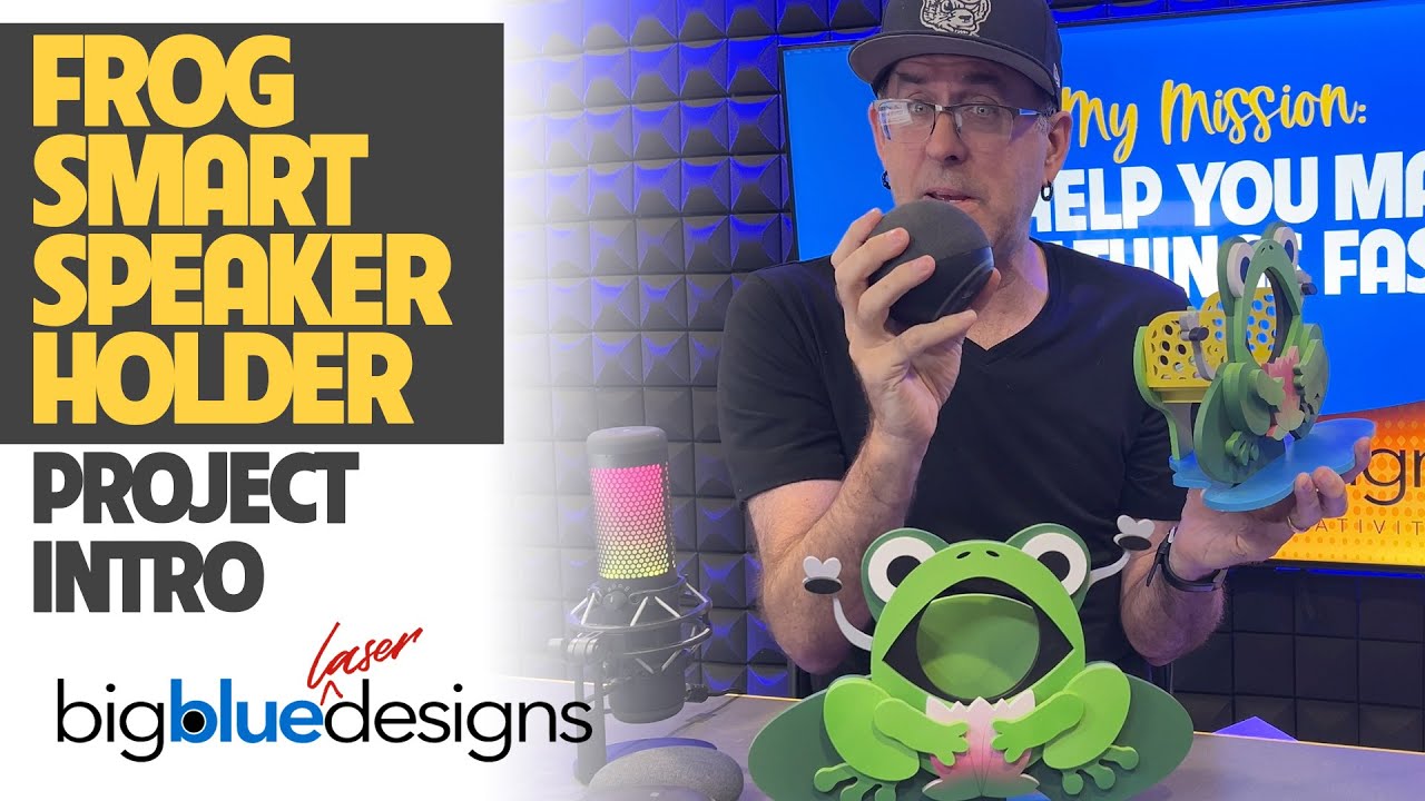 Project Intro: Frog Smart Speaker Holder - YouTube