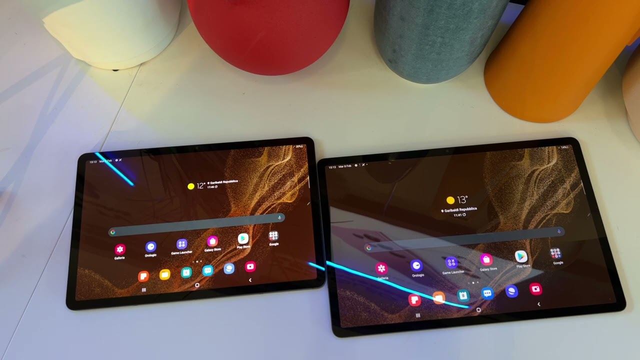Samsung Galaxy Tab S8, S8+ e S8 Ultra: anteprima e prime impressioni ...