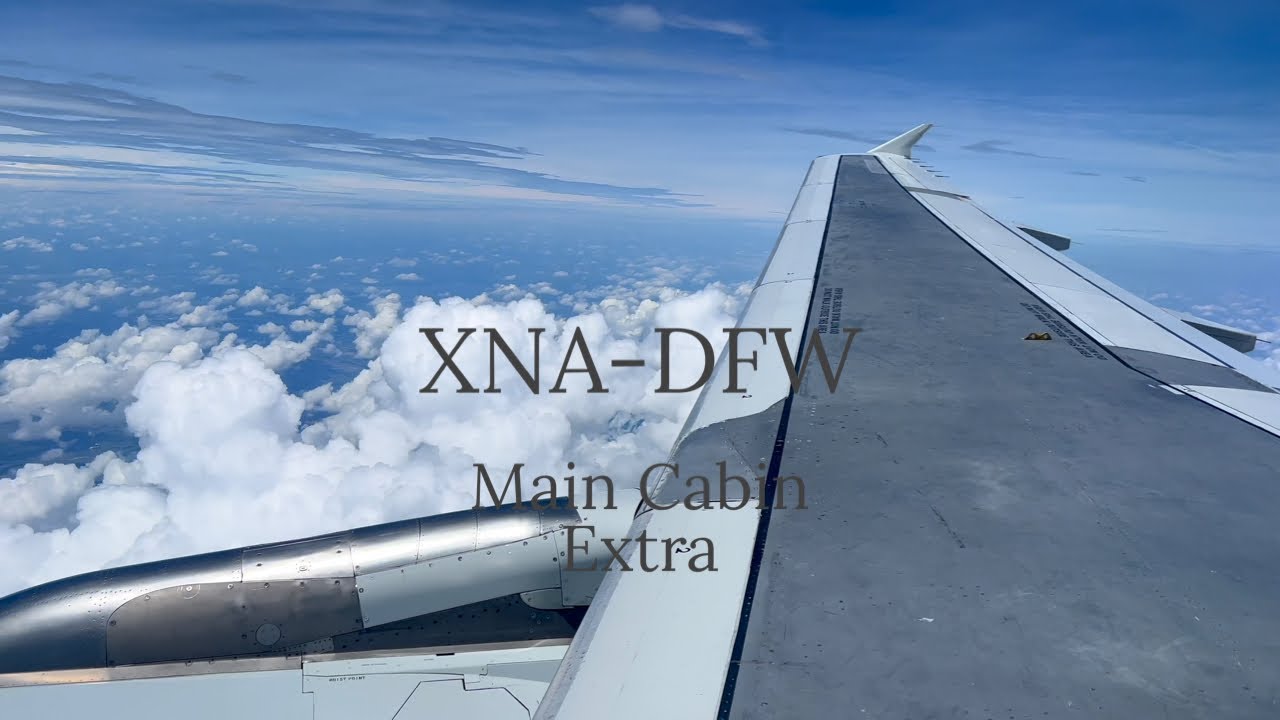 Trip Report | American - Airbus A320-200 - XNA-DFW - AA1454 ...