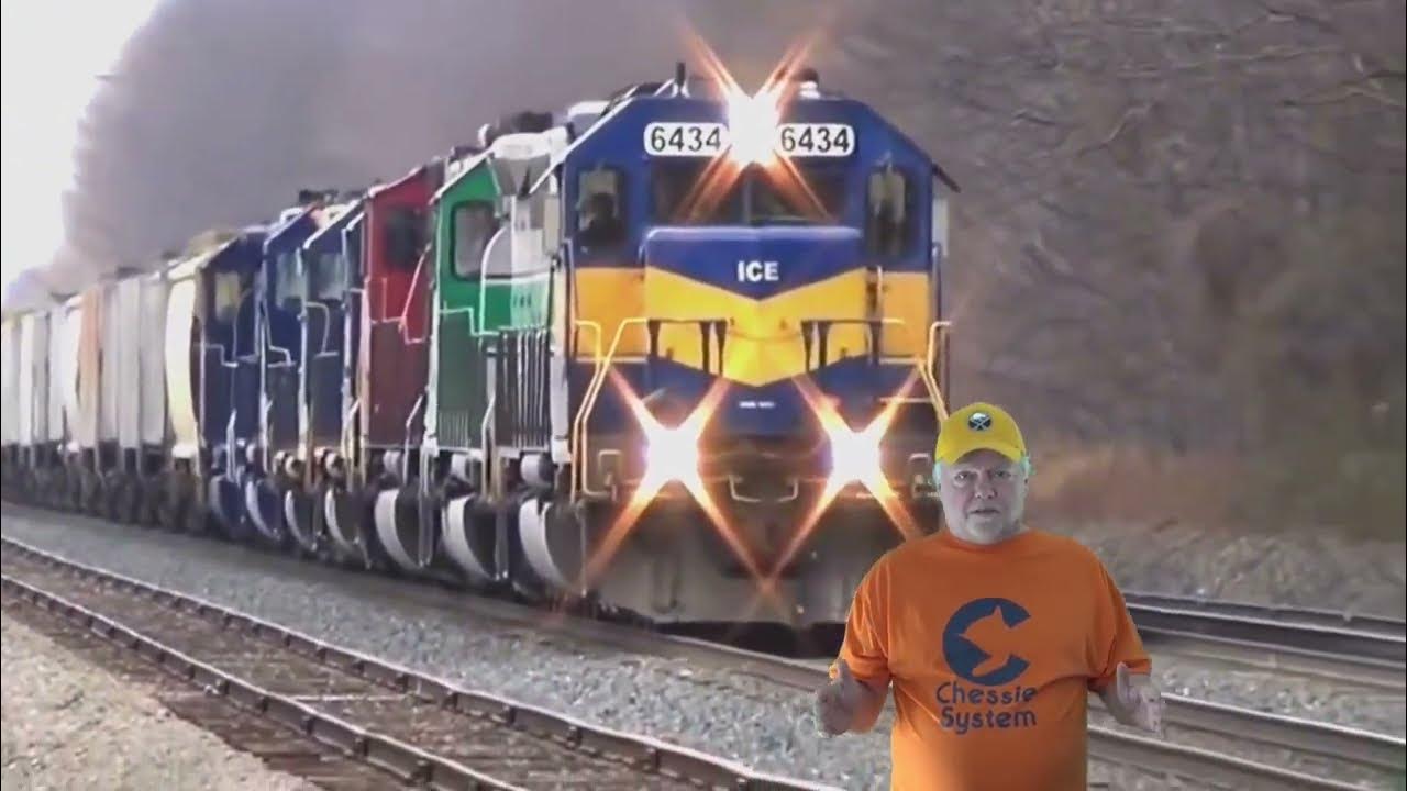 100 Amazon Prime Cars On CSX Train! Also: CSX Fallen Flag Train, BNSF, Norfolk Southern Train ...