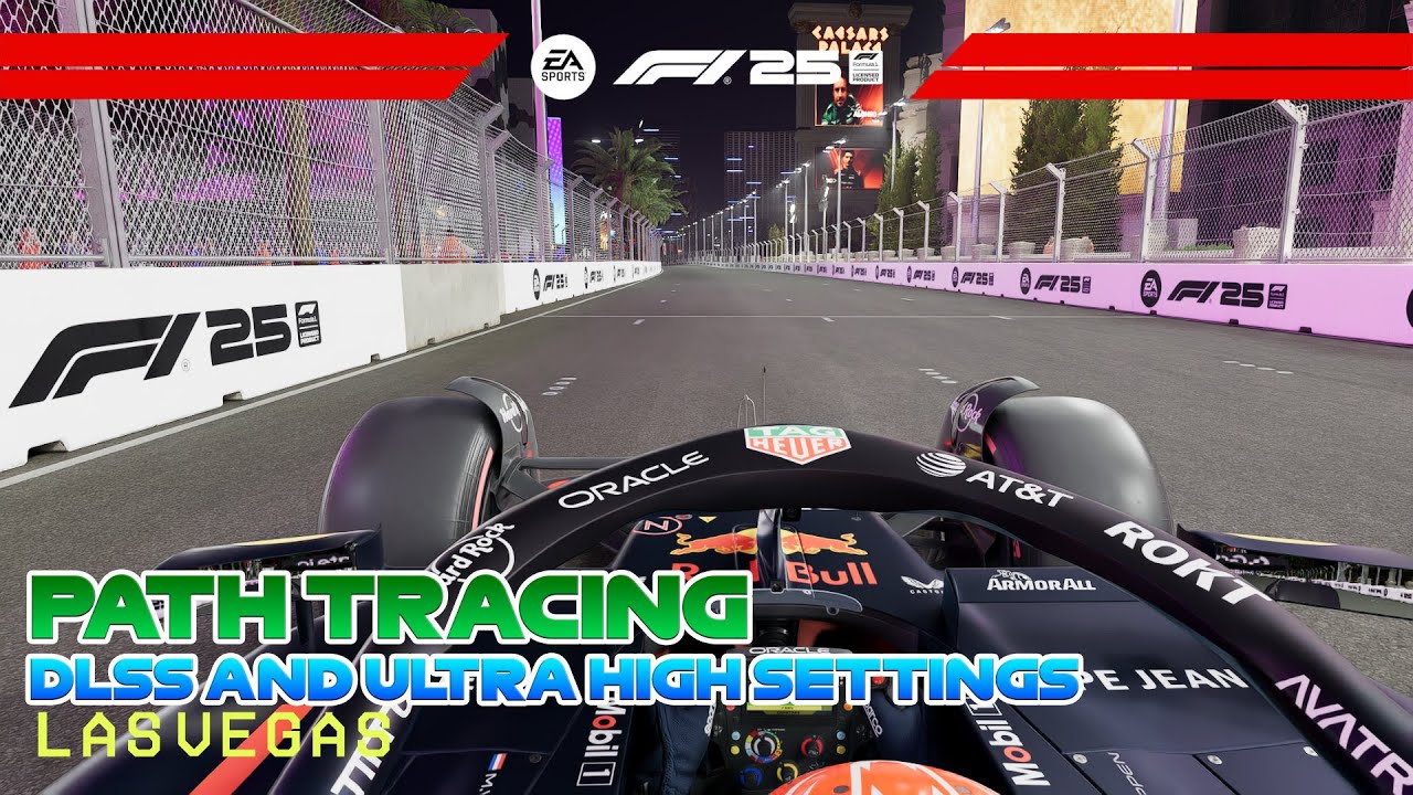 F1 25 Path Tracing! | 2K ULTRA HIGH SETTINGS!!! - YouTube