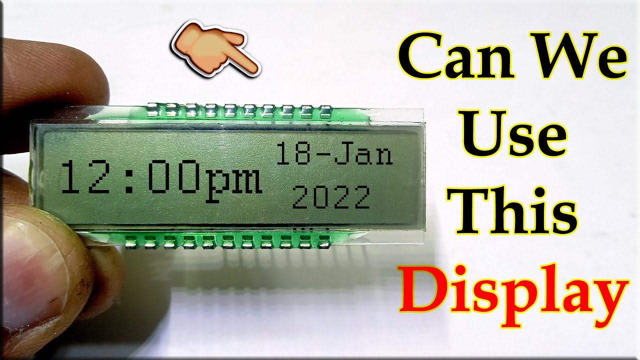 Can we use Electric Energy Meter Display, How to Use Numeric LCD ...