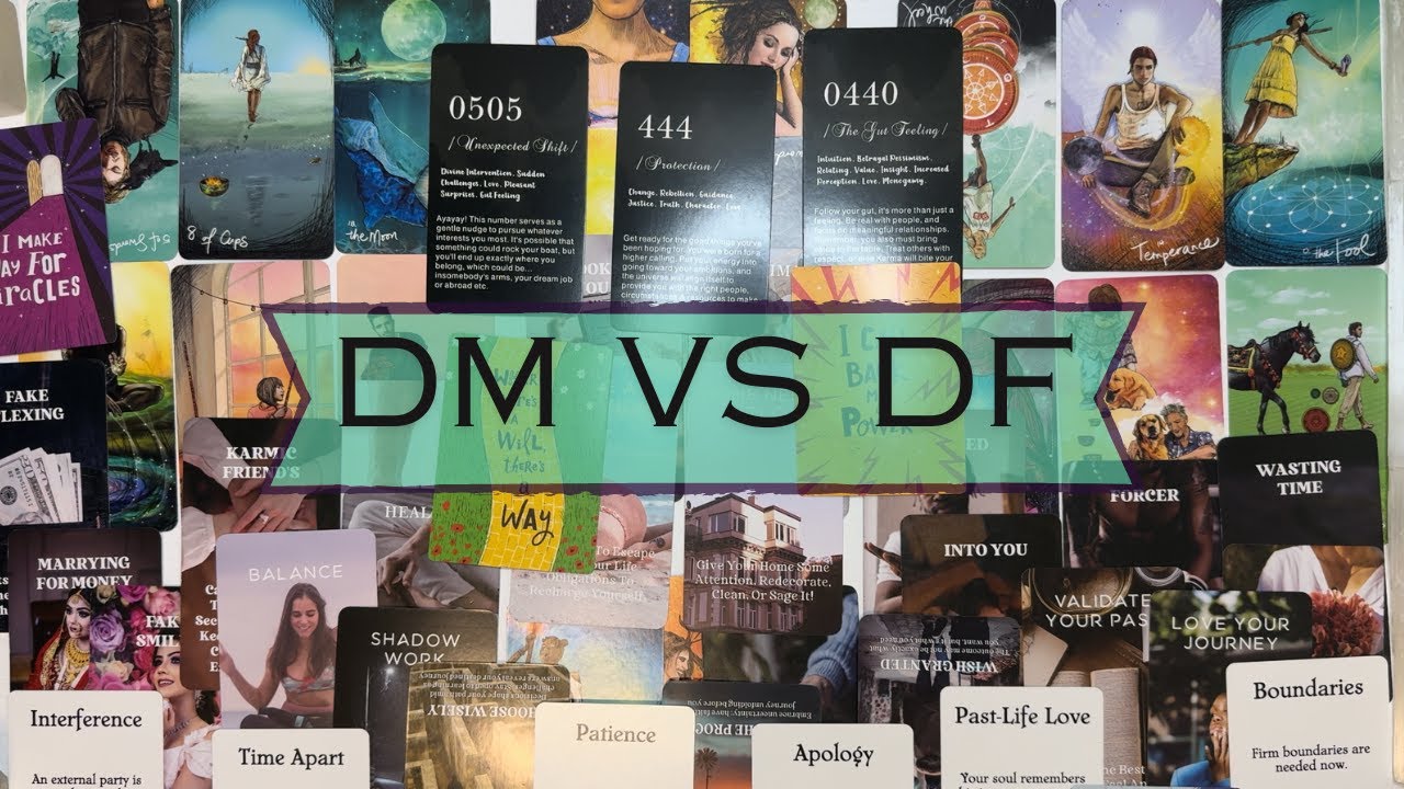 Venus Day: DM VS DF: 444 💕 A whole lot of mirroring going on & I love ...