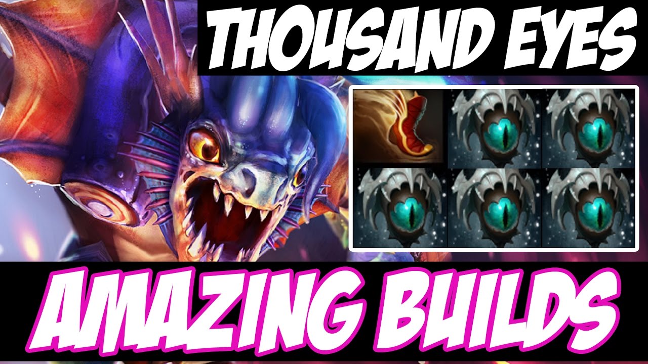 THE THOUSAND EYES SLARK - Amazing Builds 65 - Dota 2 - YouTube