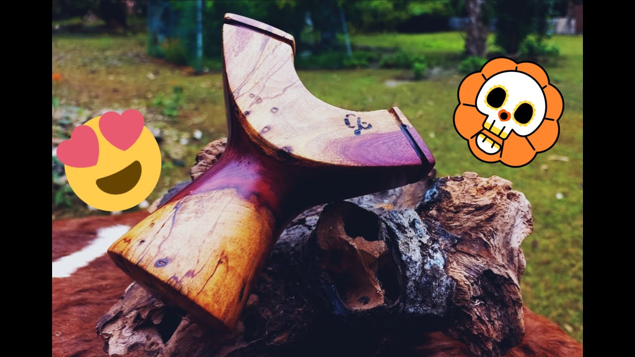 Como hacer una resortera natural de Palo Morado!! - YouTube