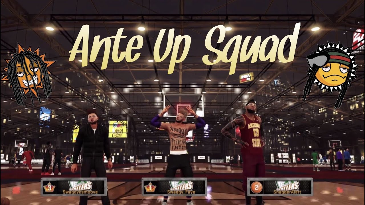I FOUND MY ANTE UP SQUAD!!!!!! NBA 2K16 First Time on Ante Up - YouTube