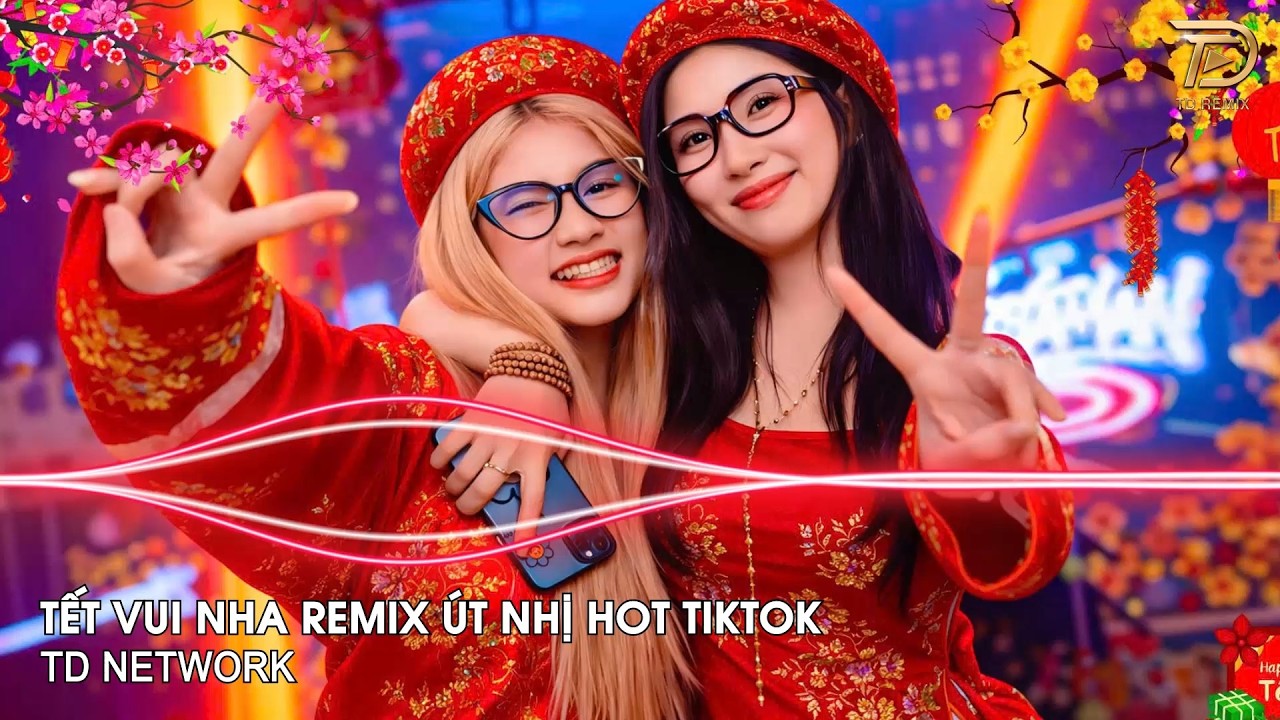 TẾT VUI NHA REMIX ÚT NHỊ MINO ~ TẾT ĐÃ ĐẾN RỒI NHÌN ĐÀO MAI KHẮP PHỐ NỞ ...