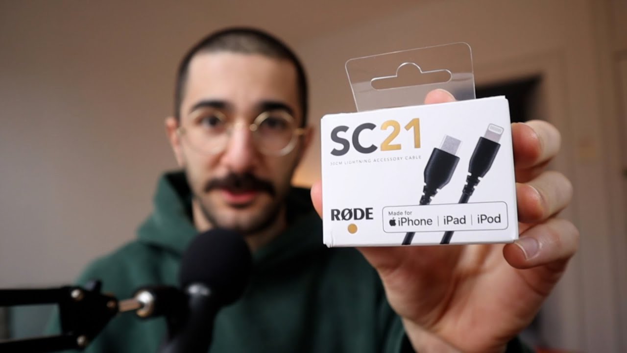 RODE SC21 USB-C to Lightning Cable - Quick Review & Wireless Go II Mic ...