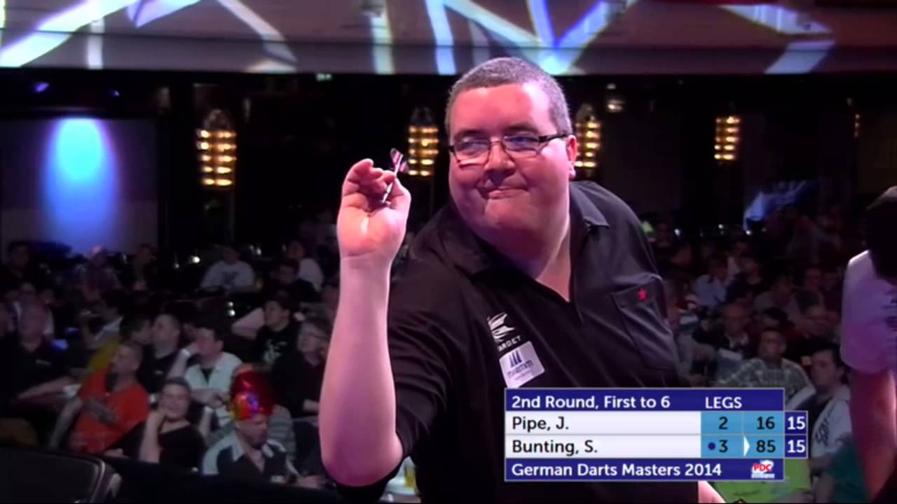 German Darts Masters 2014 Second Round Justin Pipe v Stephen Bunting ...