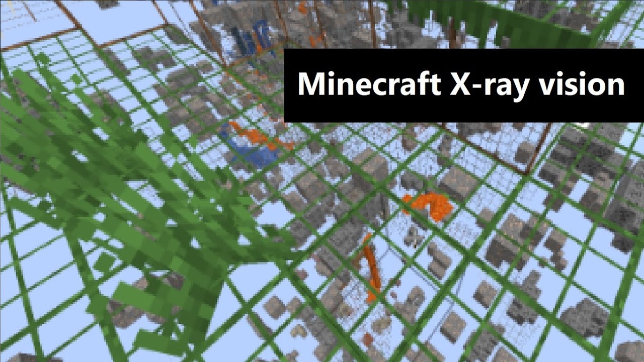 You need to get obsidian to win (Minecraft X-ray vision)!! - YouTube