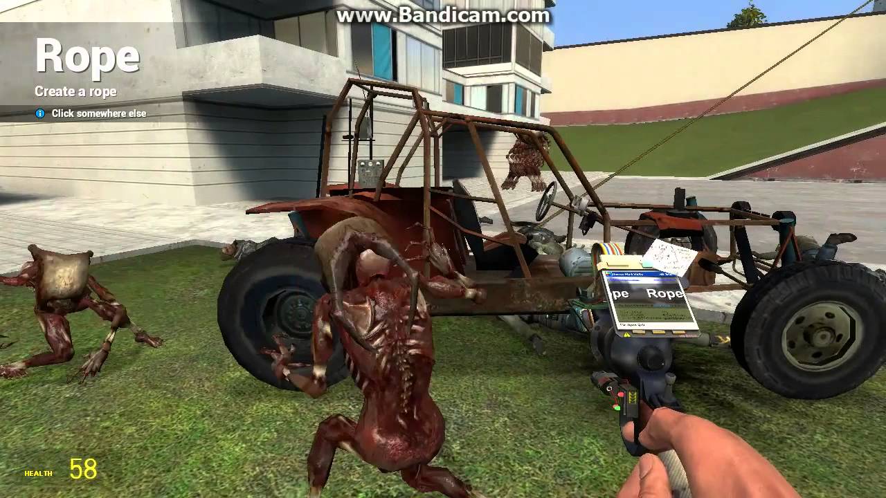 MAN VS MONSTER! (GMOD FUNNY MOMENTS) - YouTube