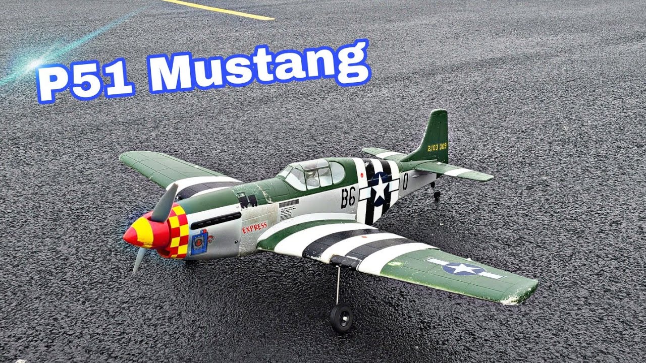 Fixed My Tower Hobbies P51 Mustang! I Fly RC Planes and RC Jets - YouTube