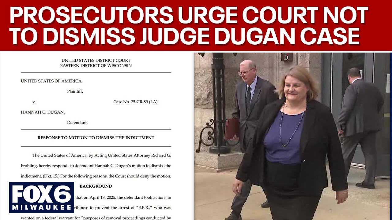 New legal filing in Judge Dugan case | FOX6 News Milwaukee - YouTube
