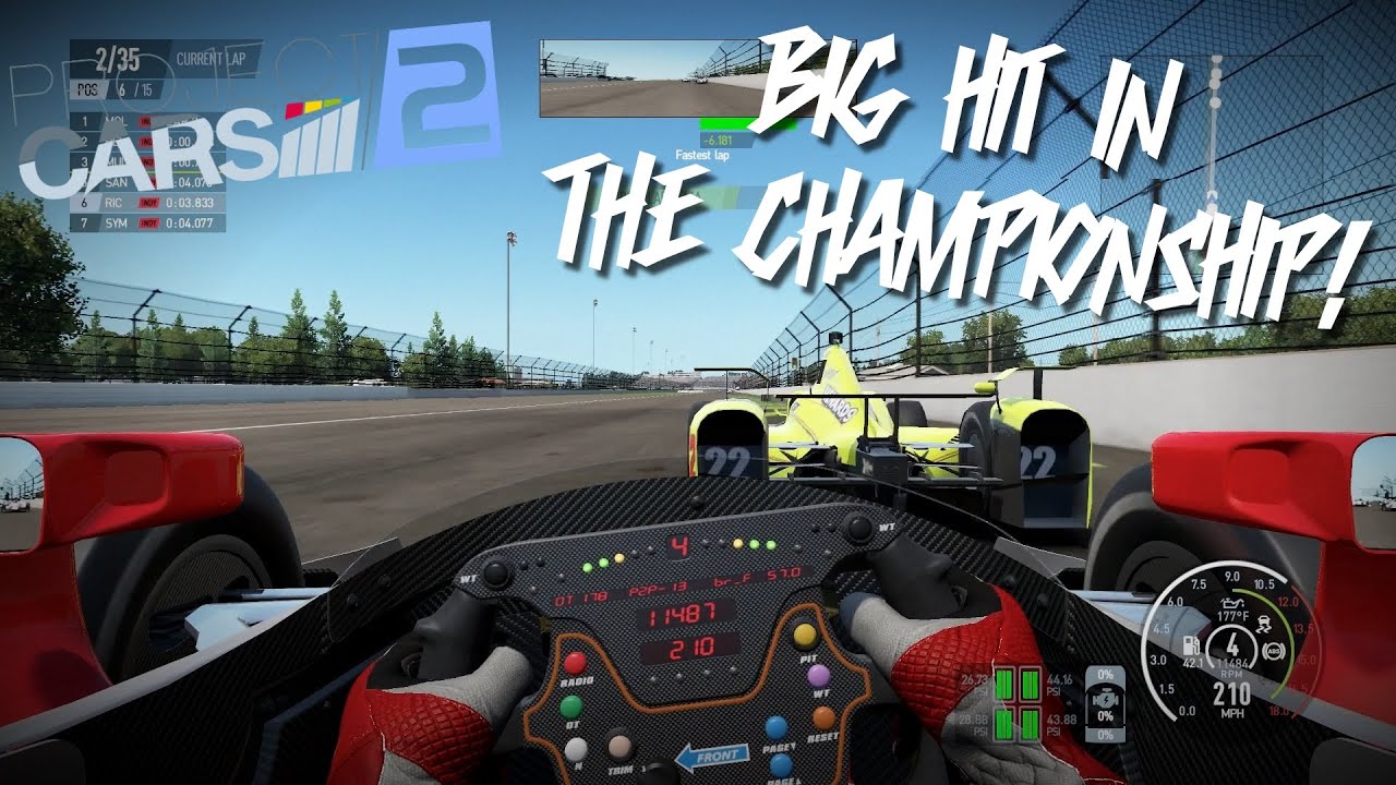 BIG HIT IN THE CHAMPIONSHIP! | INDY CAR MINI CHAMPIONSHIP ROUND 3 ...