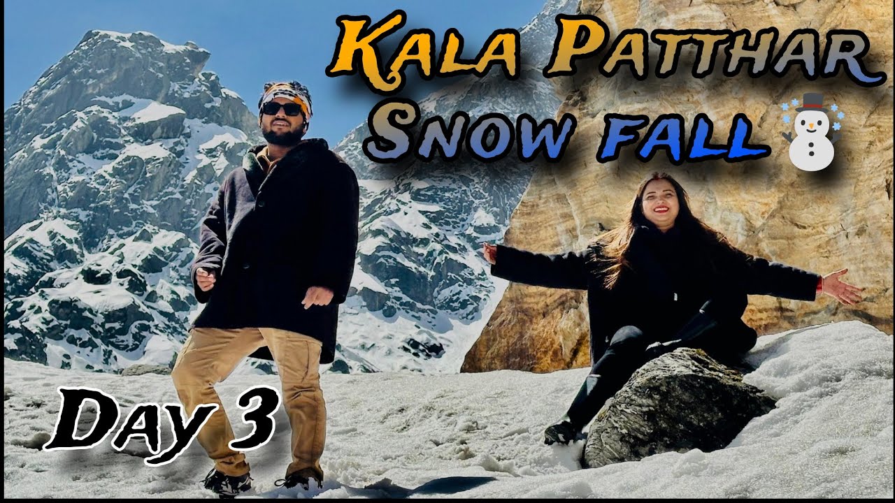 Kala Patthar North Sikkim | Heavy Snowfall ☃️| Hidden Ice - Land of ...