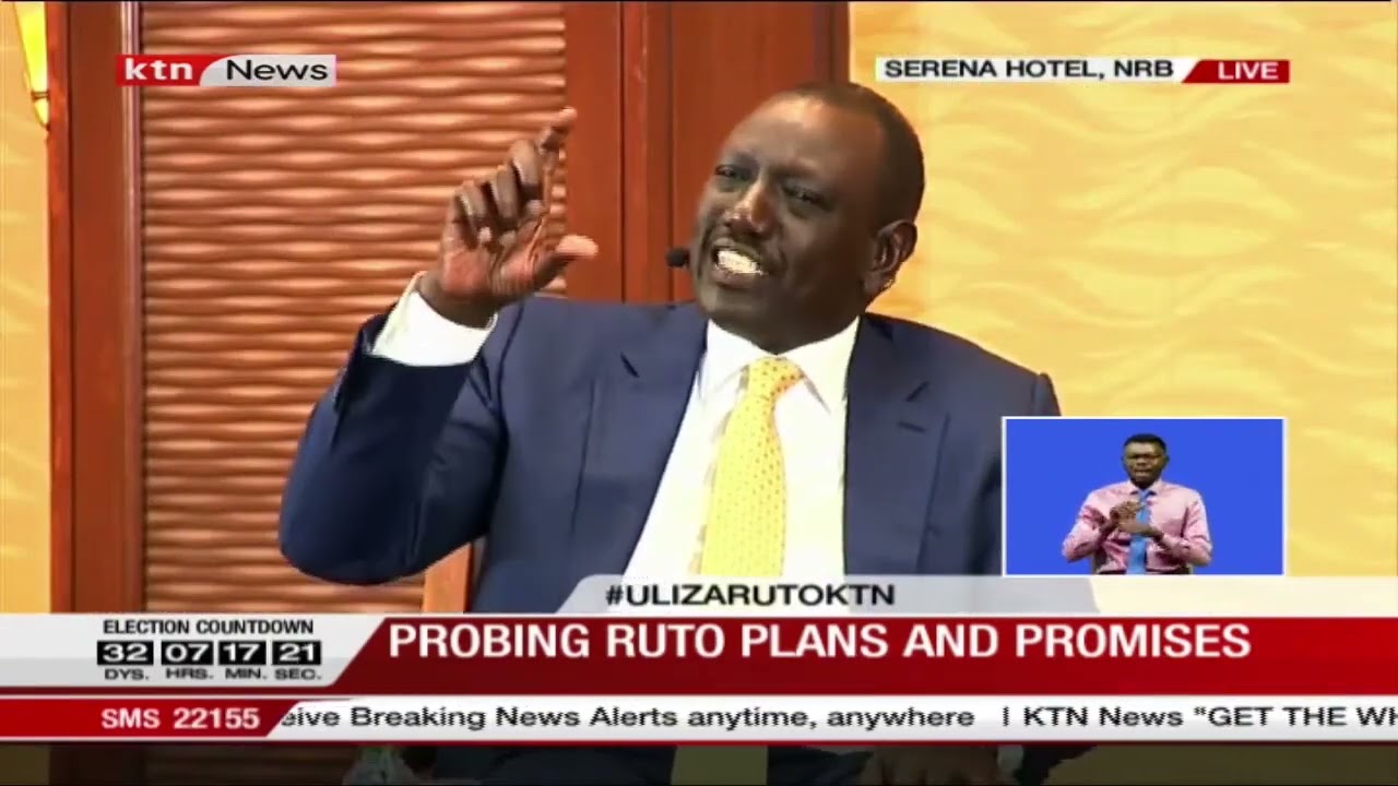 Mr. Nyamai Wambua of Kenya National Federation of Jua Kali Associations ...