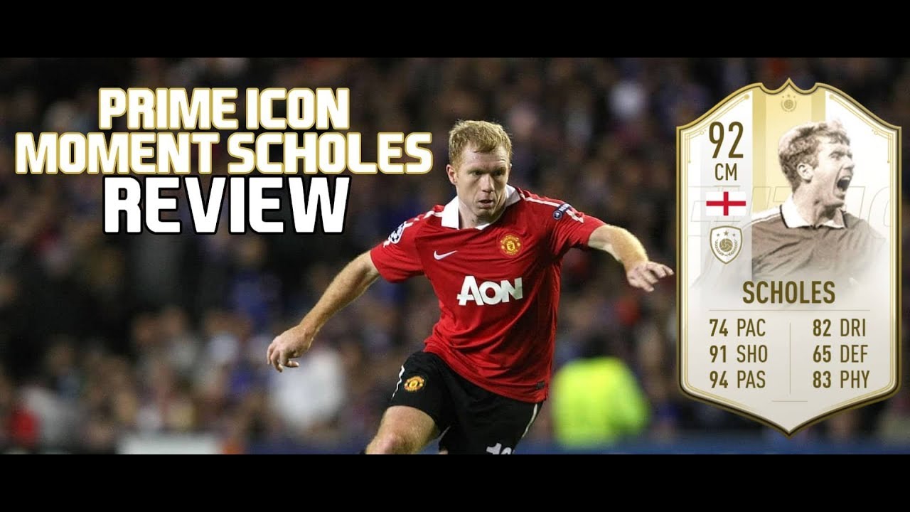 Fifa 19 92 Prime Moments Paul Scholes Icon Review (With Gameplay) - YouTube