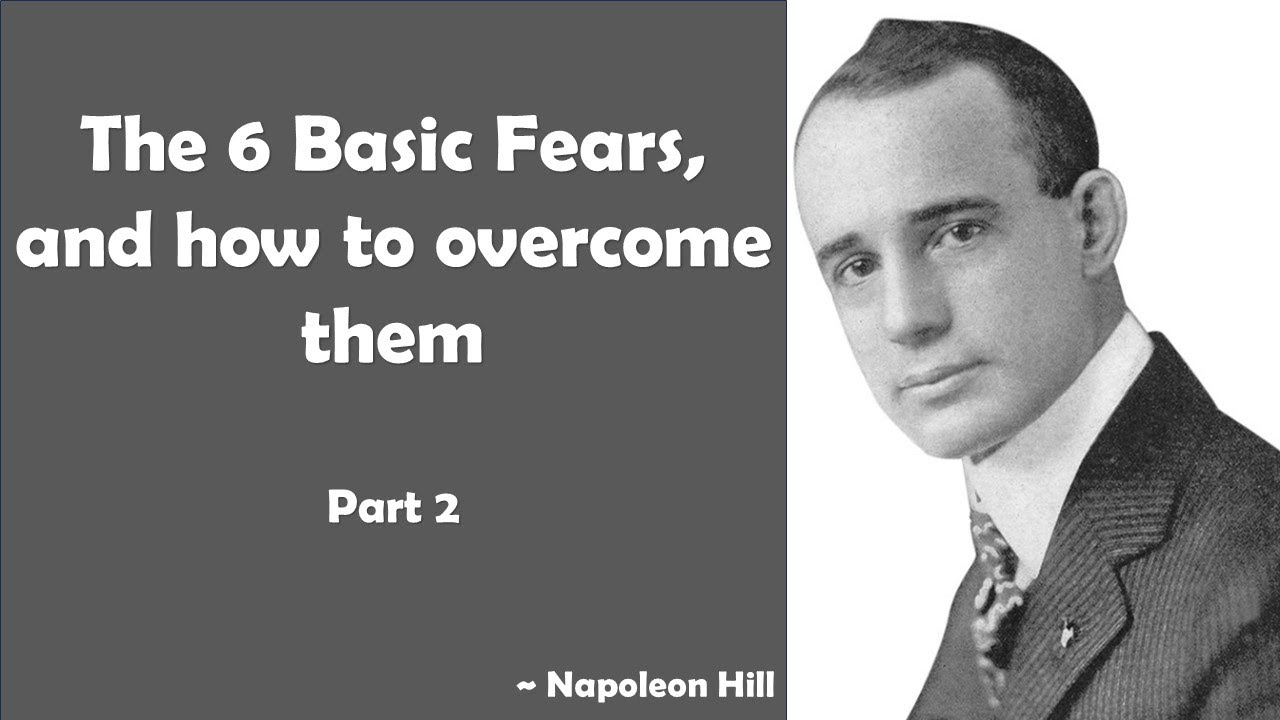 Part 2 - The Fear of Criticism & The Fear of Ill Health (2nd & 3rd Basic Fear) - YouTube
