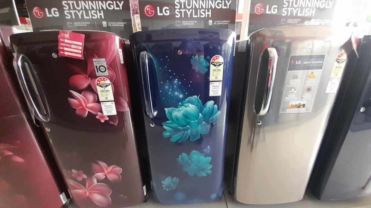 LG GL- B201ABCD 190 Litres Blue Charm Refrigerator 2022 - YouTube