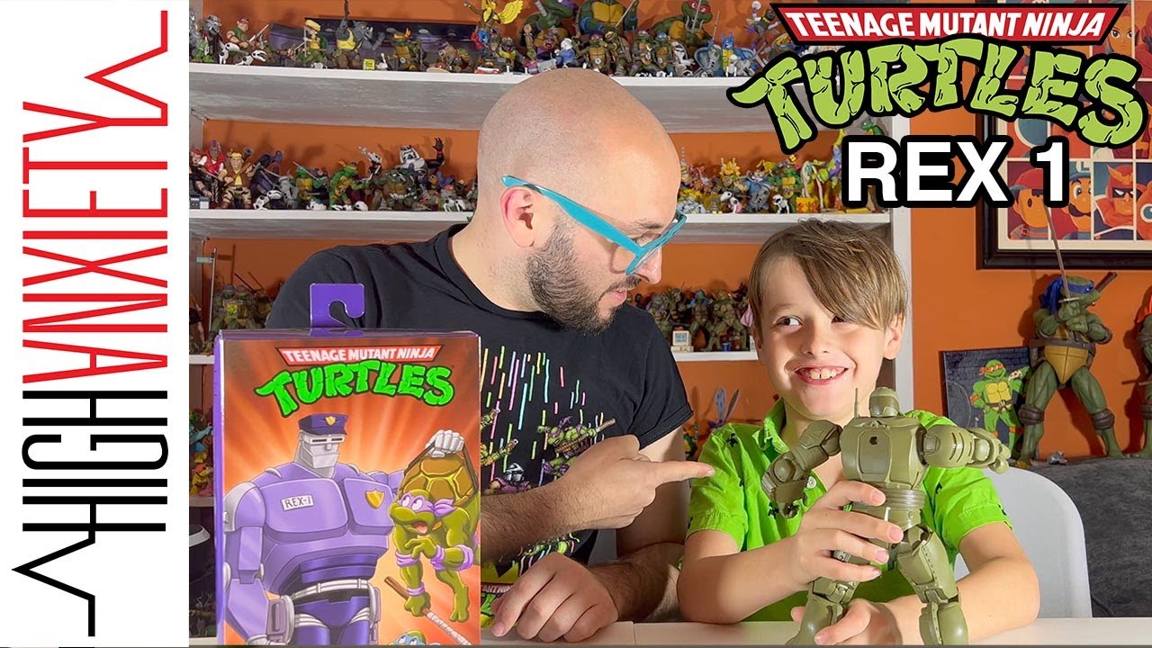REX 1 - TMNT NECA - YouTube