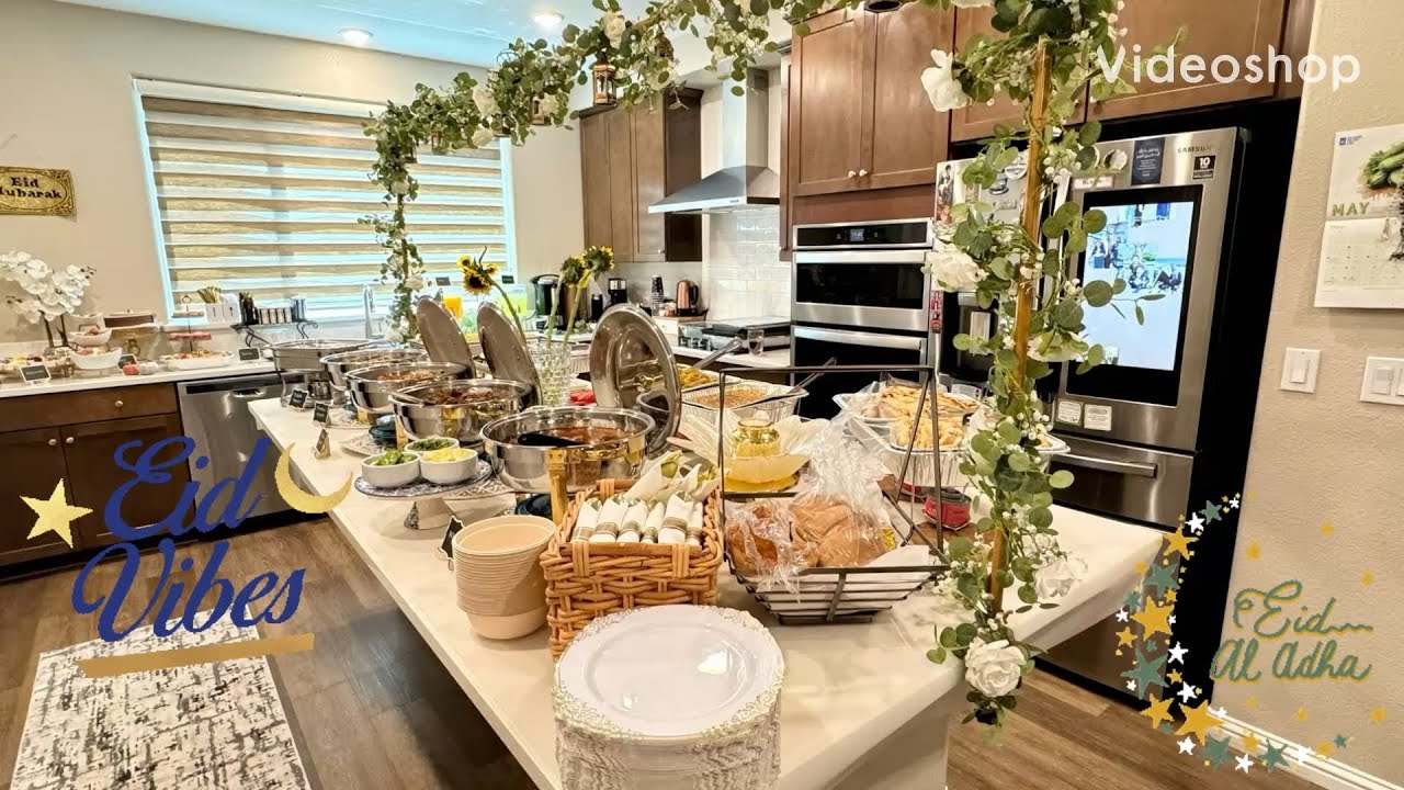 Eid Open house at my house| Eid celebration with friends & family in ...