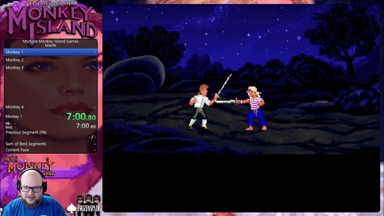 Multiple Monkey Island Games - max% speedrun (40:16) - YouTube