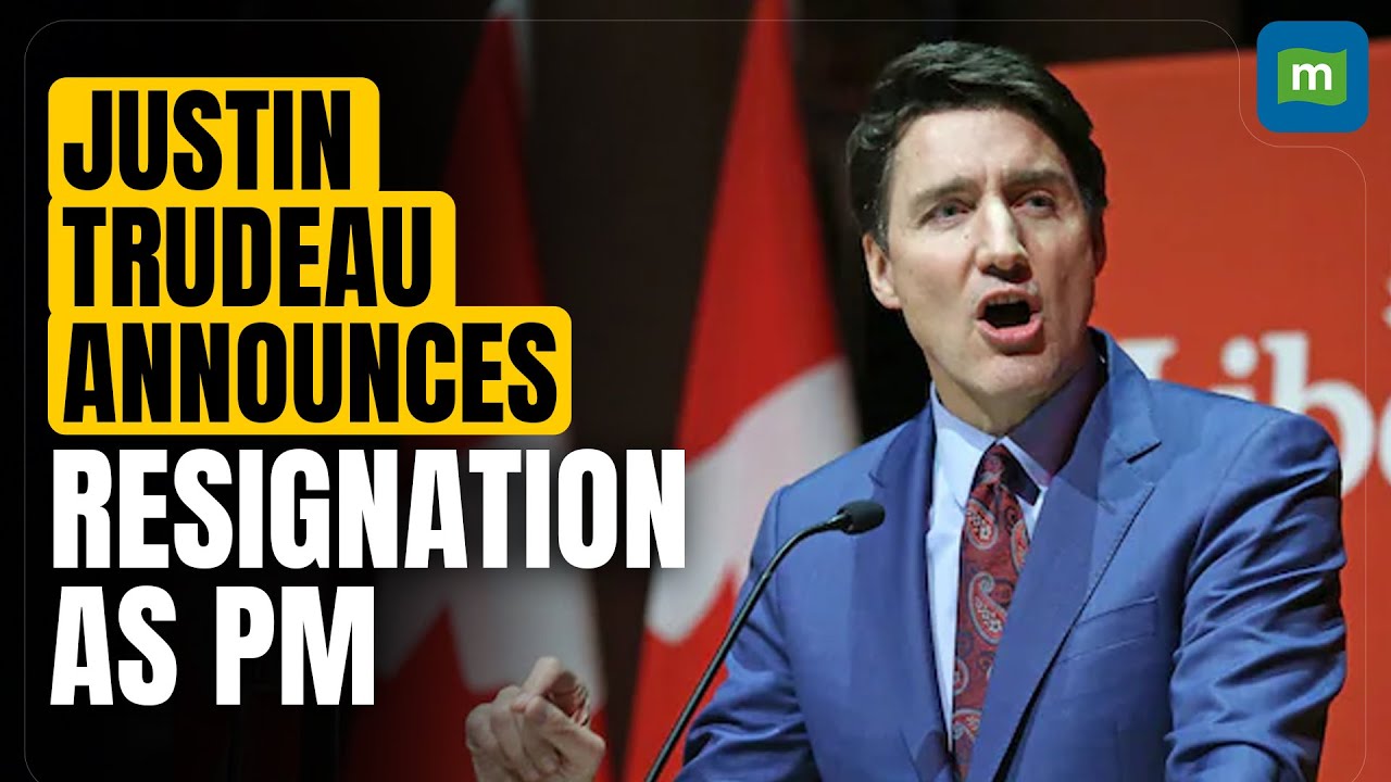 Justin Trudeau, Facing Dissent Within His Party, Announces Resignation As PM - YouTube