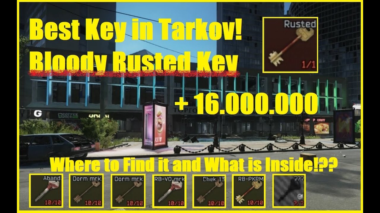 Bloody Rusted Key, Where to Find it and What's in the Room! Escape From ...