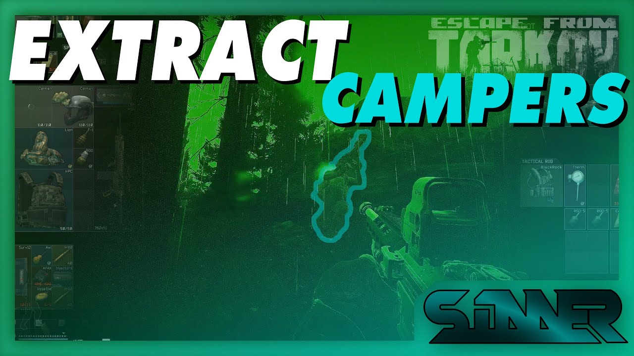 Destroying EXTRACT CAMPERS & RATS | Escape From Tarkov | EFT - YouTube