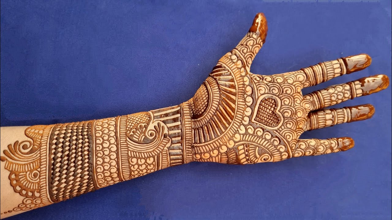 wedding special mehndi design | mehndi designs | mendini design | cone ...
