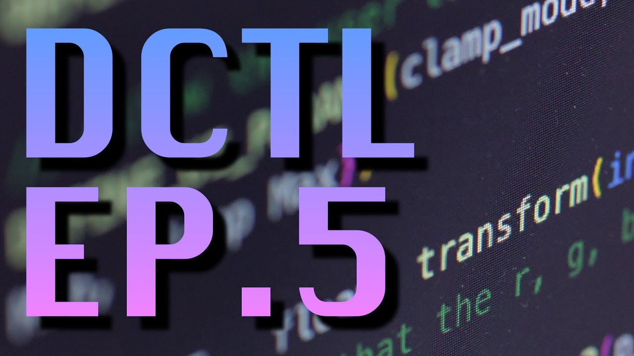 DCTL Tutorial Ep 5 | Lens Distortion - Spatial Operations - YouTube