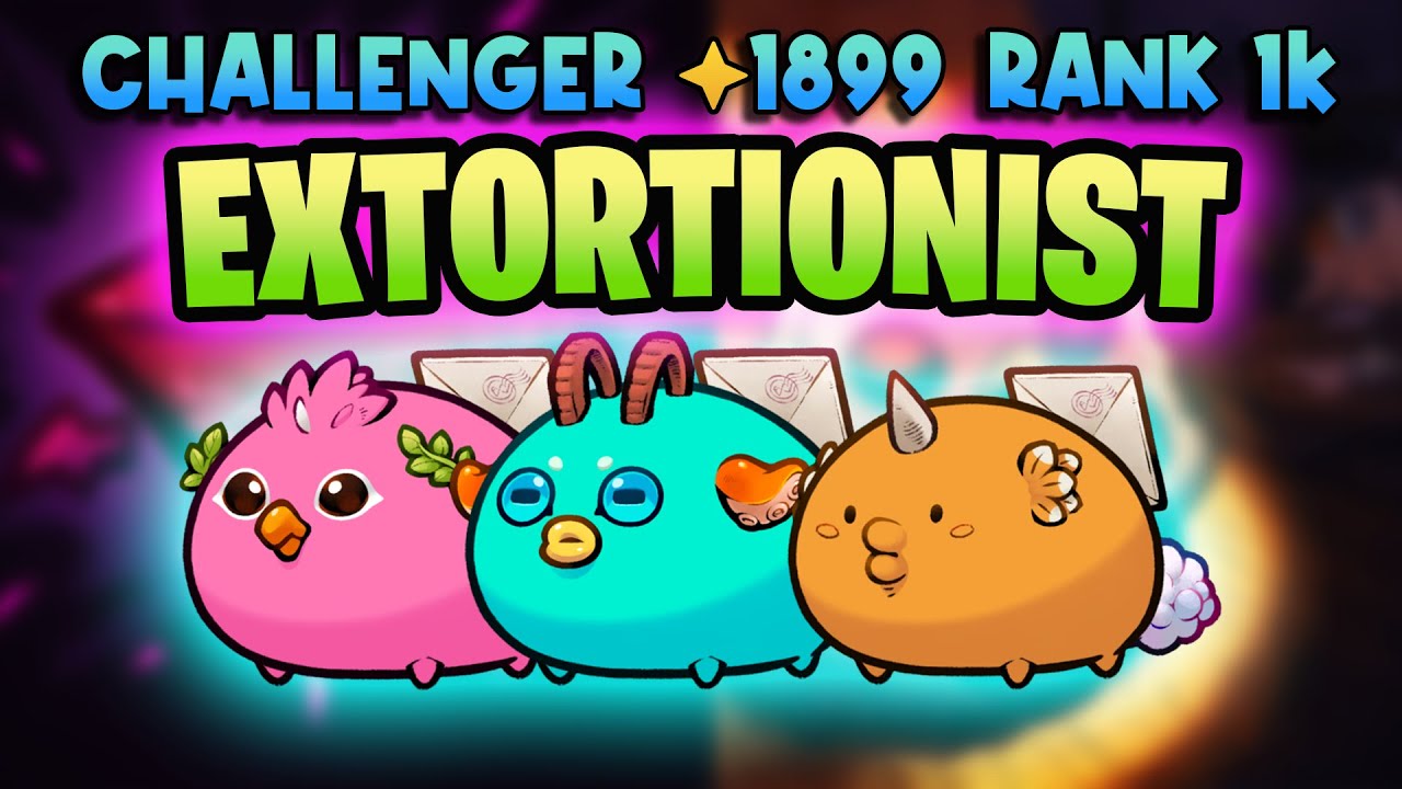 HIGH RANK BLACKMAILER BUILD GAMEPLAY | ORIGIN LEADERBOARDS | AXIE ...