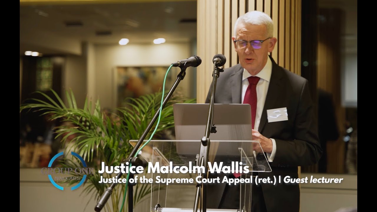 Justice Wallis Jules Browde Lecture "Oudekraal, Kirland and the ...