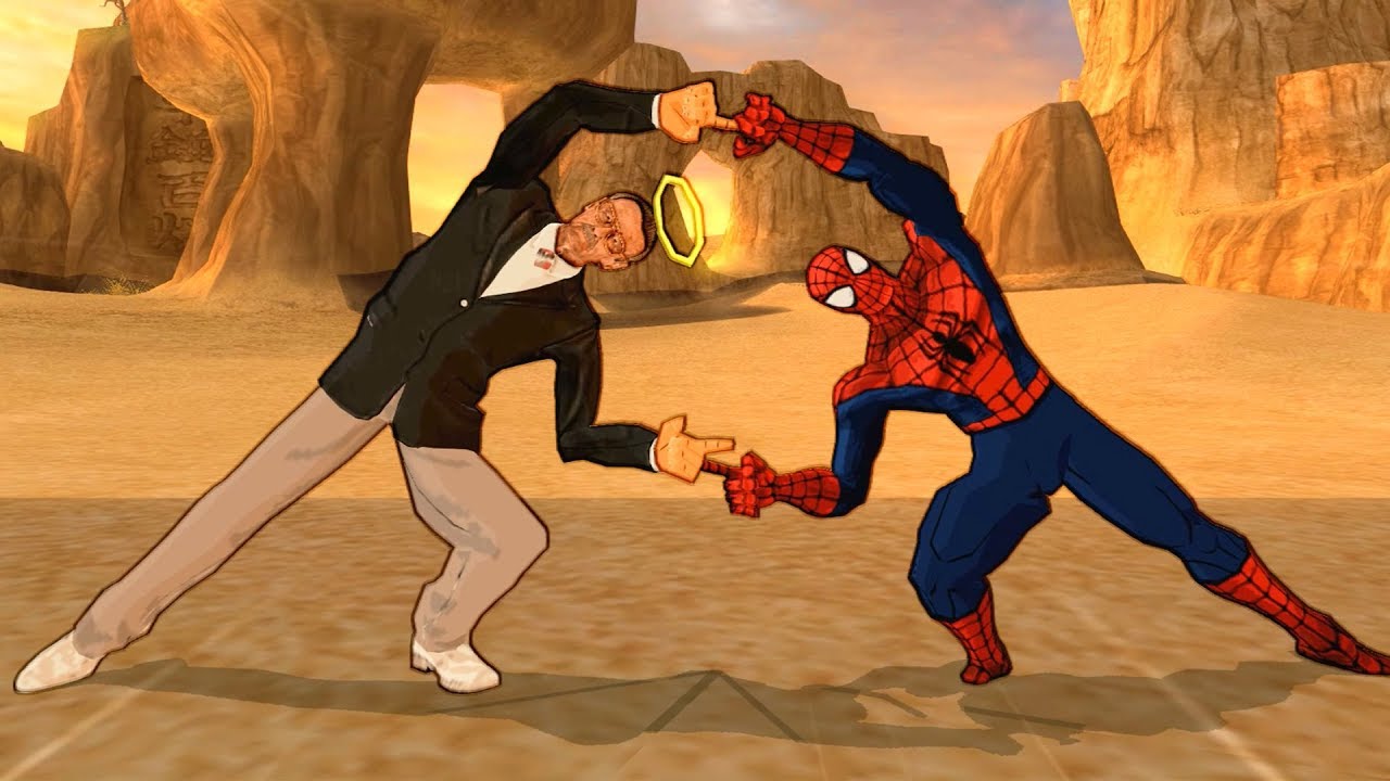 Stan Lee and Spiderman FUSION | Spider-Stan | DBZ Tenkaichi 3 (MOD ...