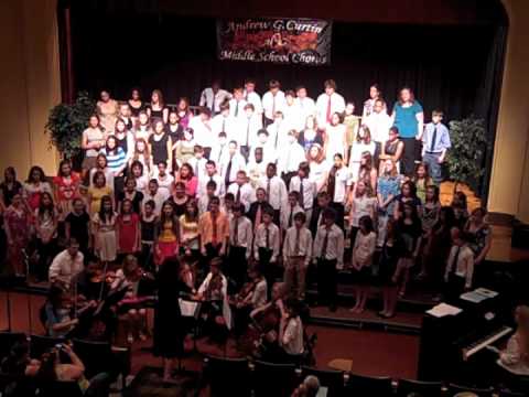 Viva La Vida - Curtin Middle School - Williamsport, PA - YouTube