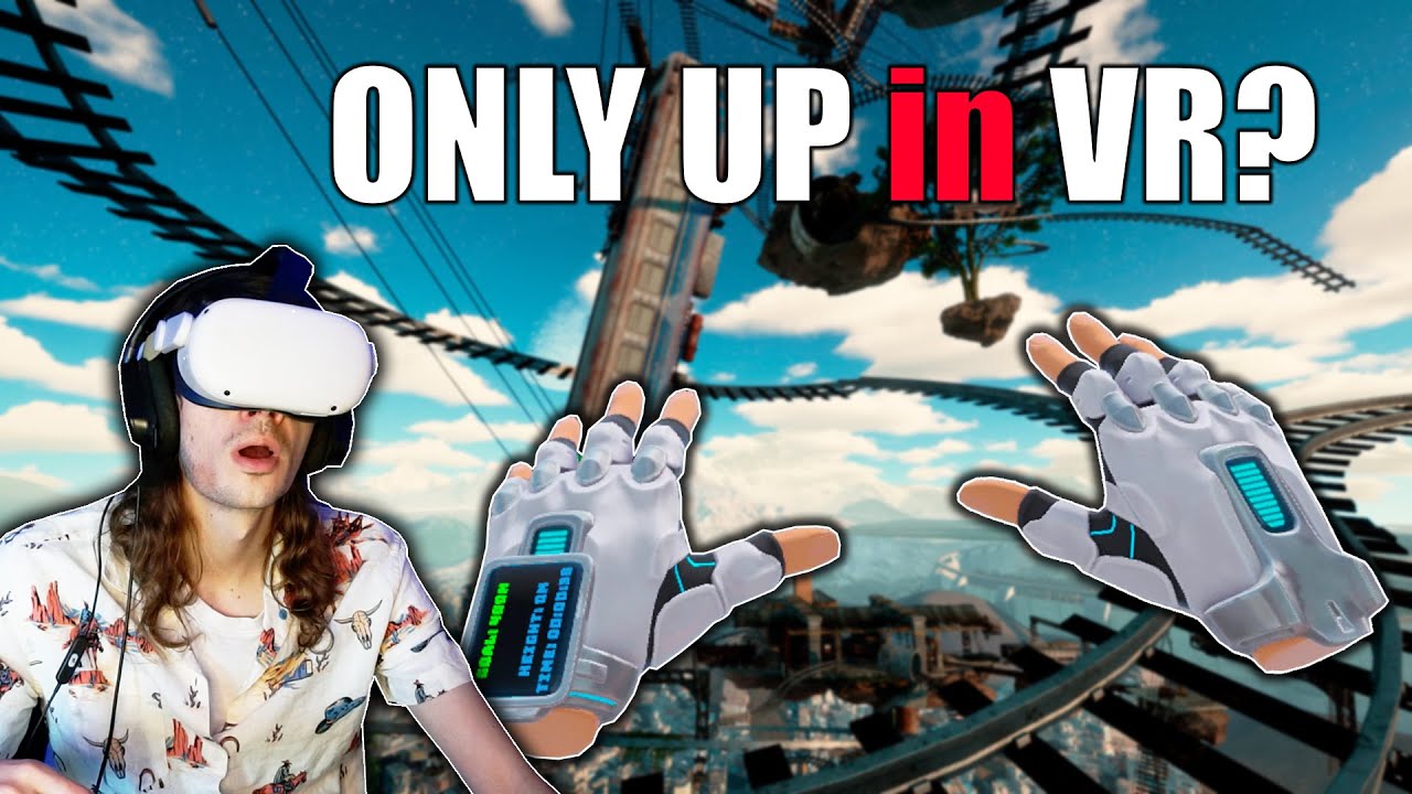 Playing ONLY UP but in VR (sort of) | Never Down (Quest 2) - YouTube