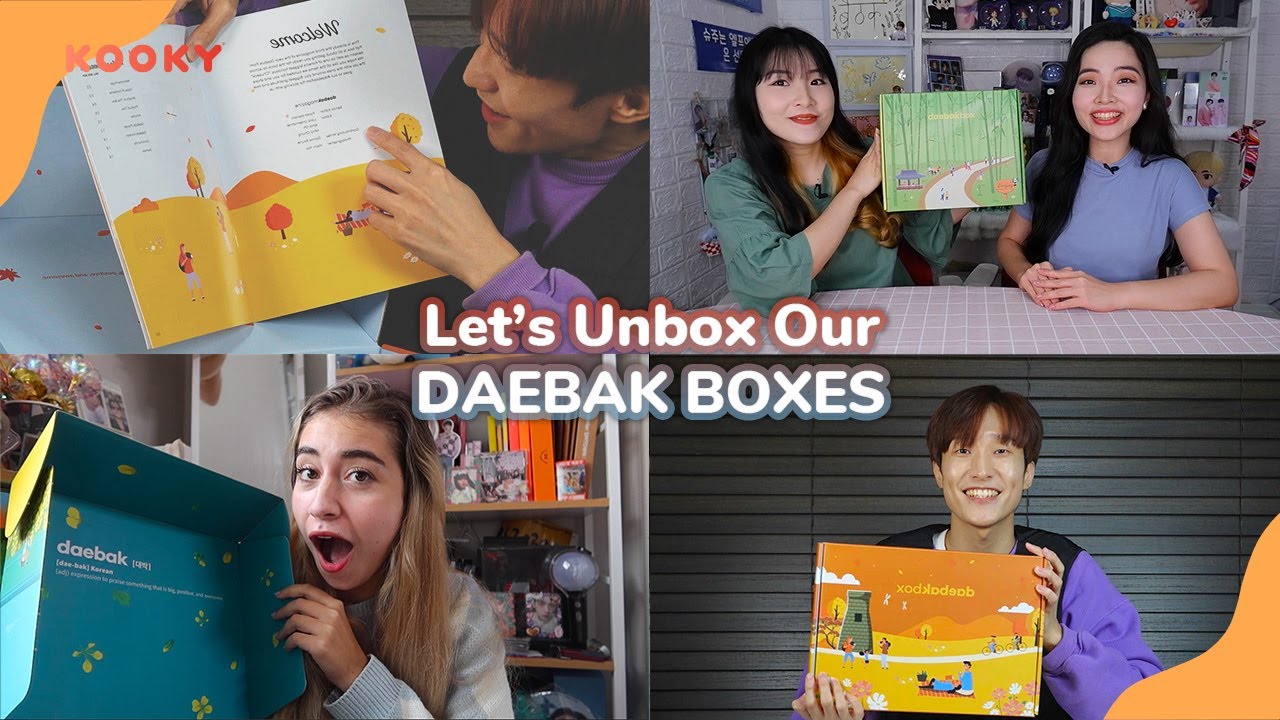 DAEBAK BOX Unboxing with Kooky Kreators - YouTube