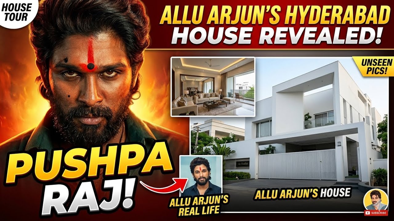 allu arjun house in hyderabad| what happened to allu arjun house| allu ...