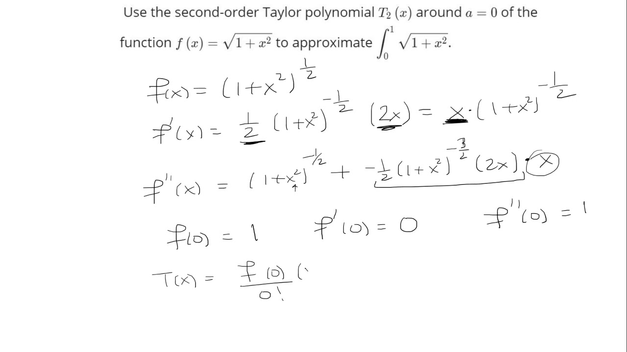 Taylor Series Sqrt 1 x 2 YouTube