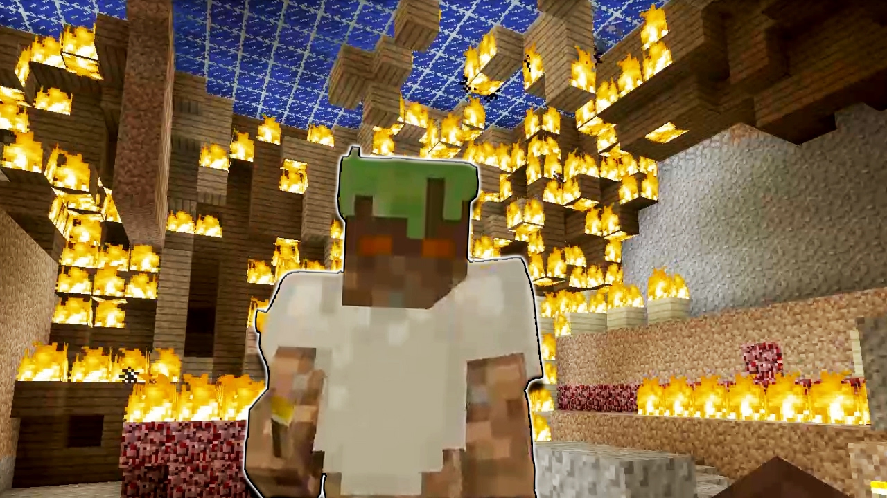 Let's Play Minecraft Episode 51 - Burning - YouTube