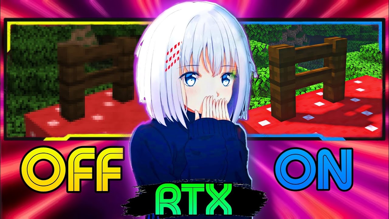 Minecraft RTX ON VS OFF | Minecraft 144p To 8K | Minecraft Decoration ...