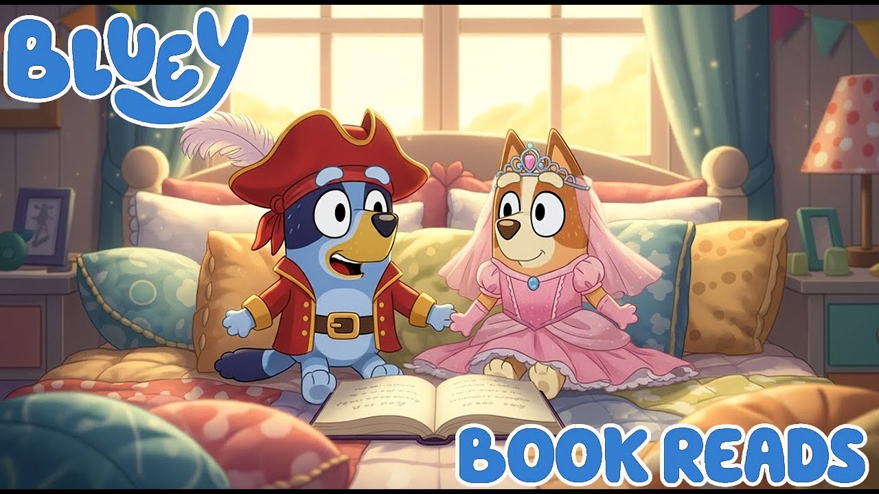 Bluey's Favorite Books Read by the Whole Family - YouTube