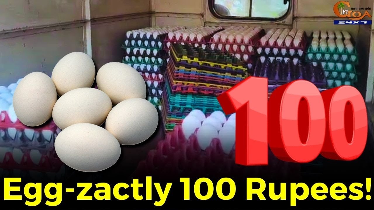 Egg-zactly 100 Rupees! Goans left scrambling for a dozen eggs#Goa # ...