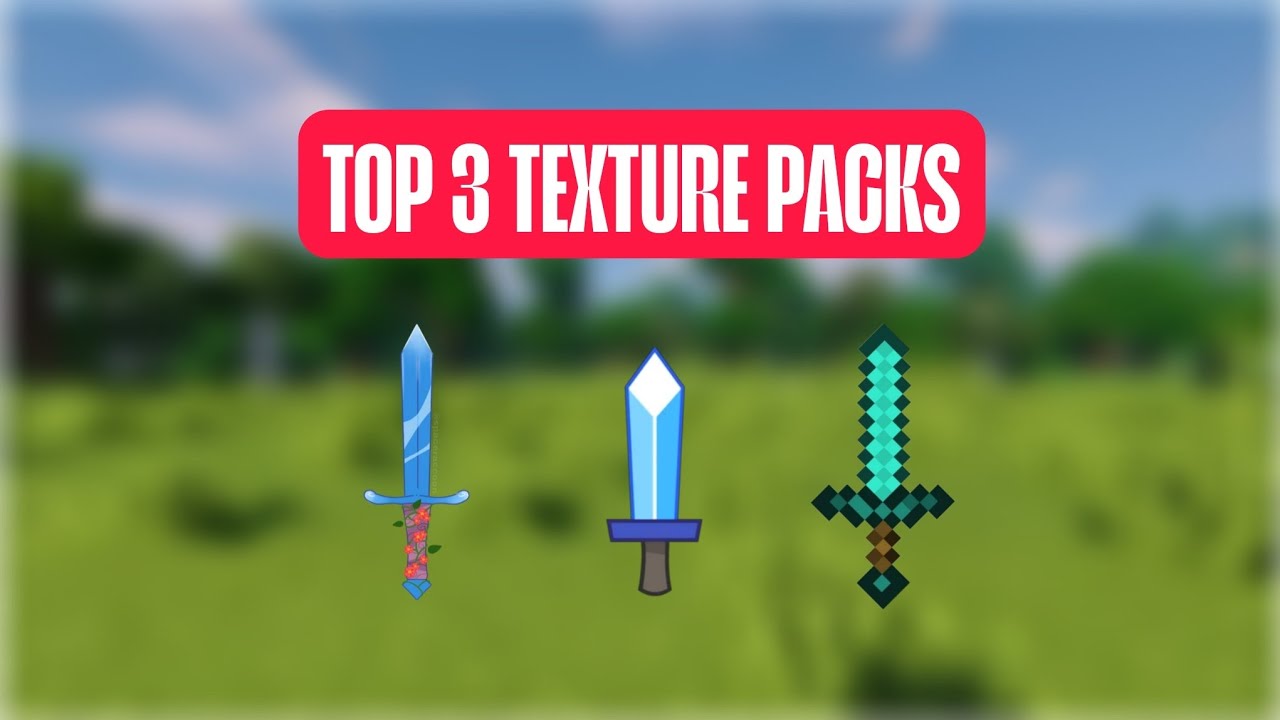 Top 3 BEST PvP Texture Packs for Minecraft (SkyWars, BedWars & 1v1 ...