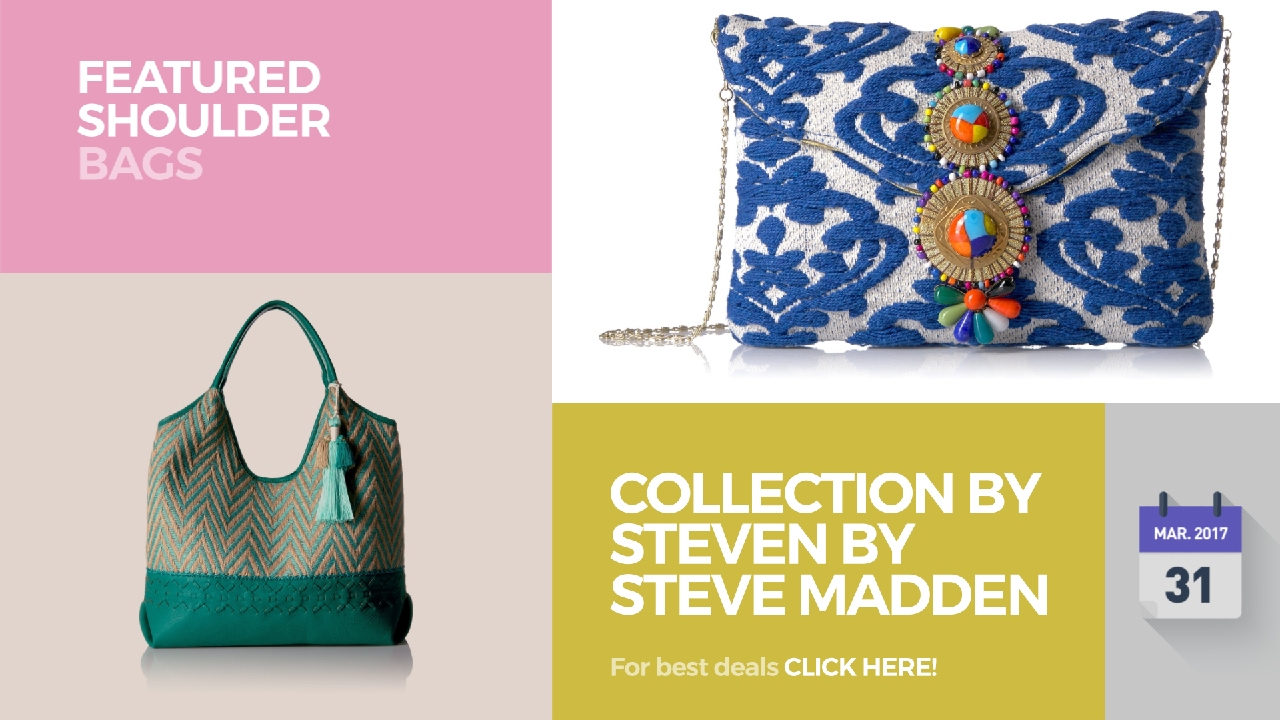 Collection By Steven By Steve Madden Featured Shoulder Bags - YouTube