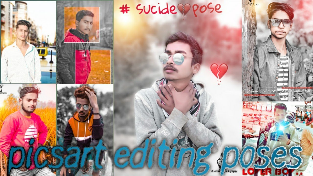 best photo editing pose 30 || picsart Lightroom Autodesk sketch book ...
