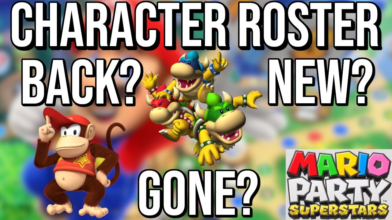 Mario Party Superstars Roster - Confirmed? Deconfirmed? Let's Discuss ...