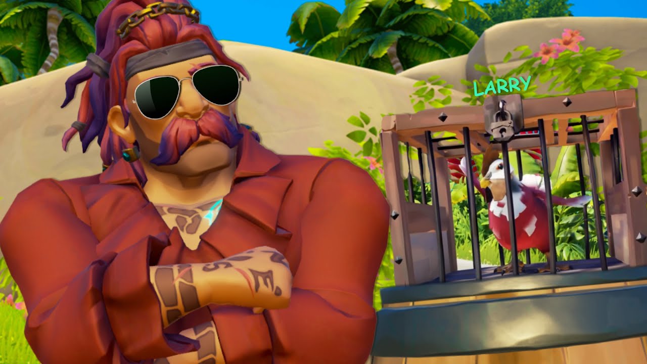 PRETENDING TO BE CAPTAIN FALCORE TO SAVE MY LIFE!! (Sea of Thieves ...