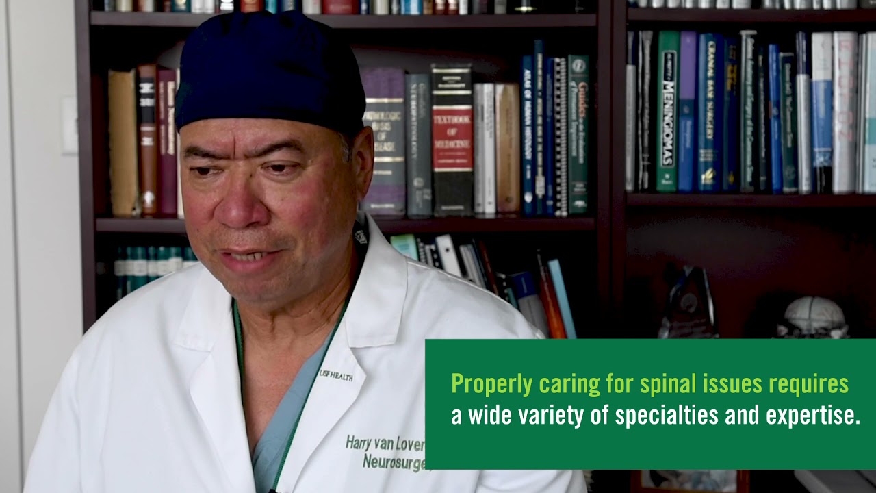 Dr. van Loveren talks about spinal surgery in Health Minute - YouTube